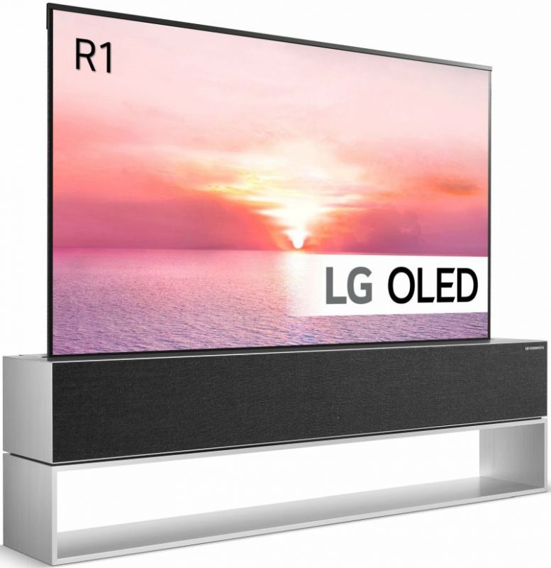 LG OLED R1 (Signature). Zobacz cenę składanego TV OLED